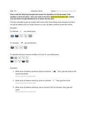 Calculator Lab Docx Mat Calculator Lab Name Click Or Tap Here To Enter Text Please