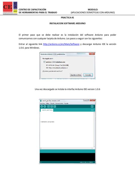 Pract Prog Arduino Sesion 2 Pdf Diodo Emisor De Luz Arduino