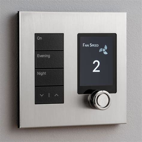 Lutron Palladiom Thermostat Control Your Home Temperature With Ease Lutron Palladiom Thermostat Control Your Home Temperature With Ease