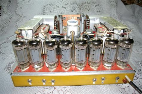Ламповый усилитель РР на 6П45С - мощный - готовый вариант.
