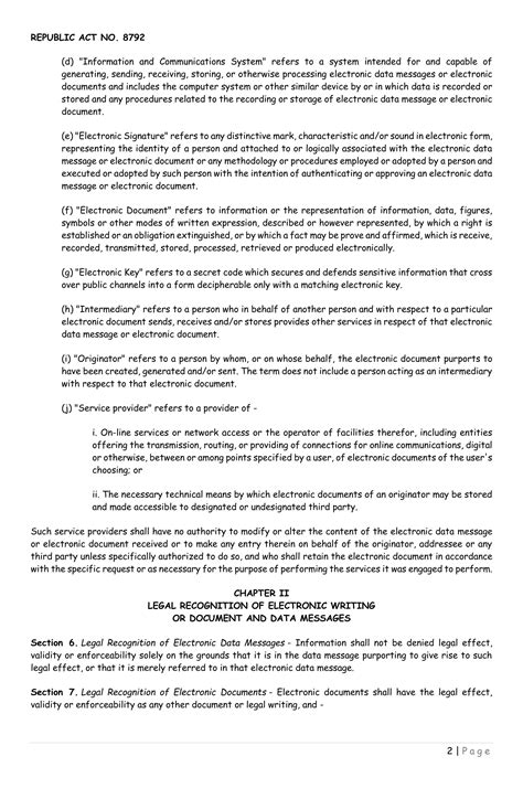 Electronic Commerce Act Of 2000 Pdf