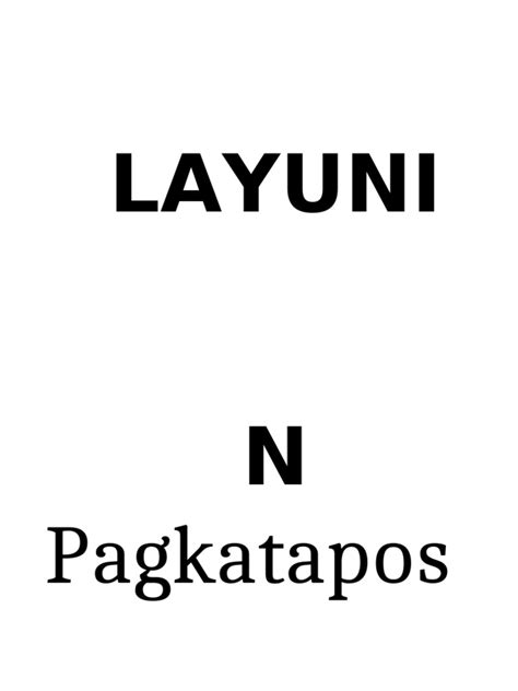 Layunin Pdf
