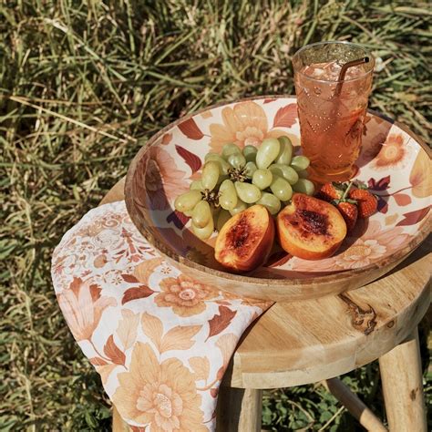 Wandering Folk Timber Dawn Floral Large Bowl Adairs