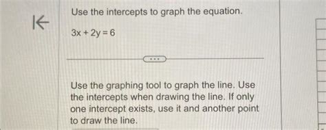 solved use the intercepts to graph the equation [ 3 x 2