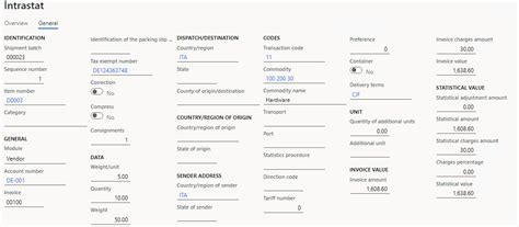 Intrastat Overview Finance Dynamics 365 Microsoft Learn