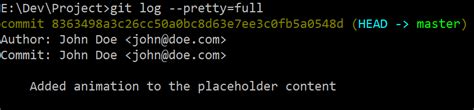 Git Log Ramadev
