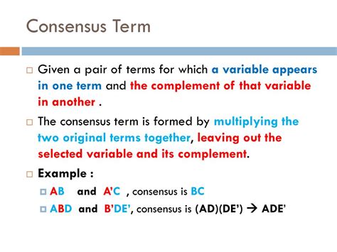 Ppt Consensus Theorem Powerpoint Presentation Free Download Id3454639