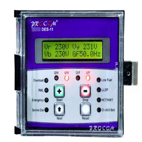 Procom DES 11 Genset Controllers 12V DC At 7700 Piece In Vadodara ID 2854796404330