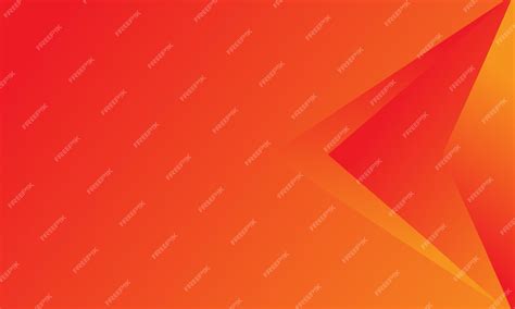 Premium Vector Modern Geometric Overlap Triangle Orange Gradation Background For Business