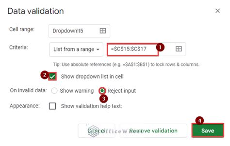 Create Multiple Dependent Drop Down List In Google Sheets