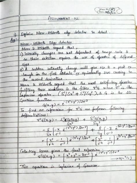 Edge Detection In Detail Explaining The Marr Hildreth Edge Detection