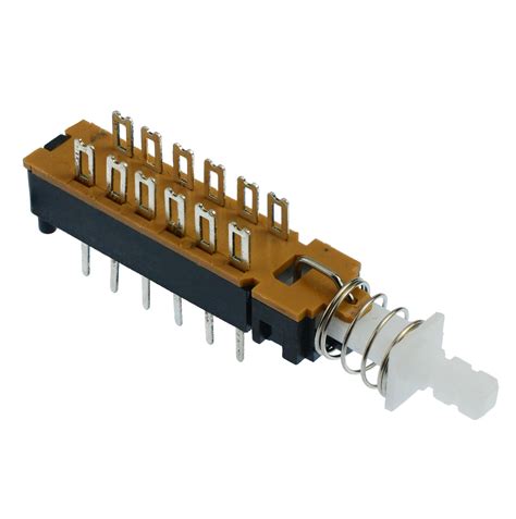 4pdt Latching Pcb Switch 0 3a 50vdc — Maplin Pro Your One Stop