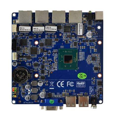 Za 1900l4 Embedded Motherboard Network Security Motherboard X86 Mini Itx Motherboard Shenzhen