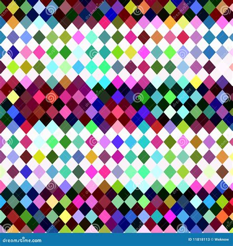 Harlequin Checkered Pattern Stock Illustration Illustration Of