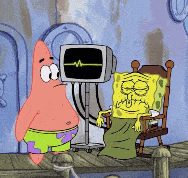Spongebob Death  Spongebob Death Flatline Discover And Share S