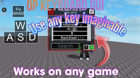 [WORKING] Roblox KeyBoard Gui | Pc and Mobile Pastebin |Universal ...