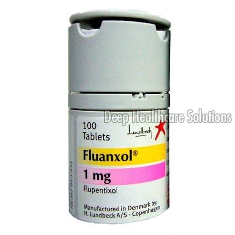 Fluanxol Tablets Type Of Medicines Allopathic Packaging Type