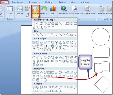 Programming Steps How To Draw Flowchart In Word And