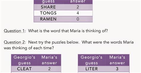 1001 Math Problems Guess My Word Puzzles