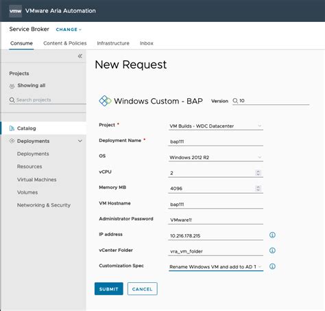 Adding Vms To Active Directory With Vmware Aria Automation