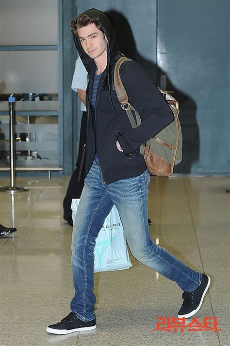 포토 앤드류 가필드 새로운 스파이더맨 내한