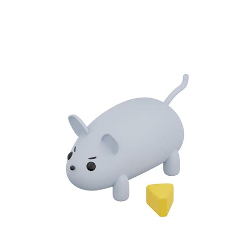 Premium Photo 3d Mouse Illustration