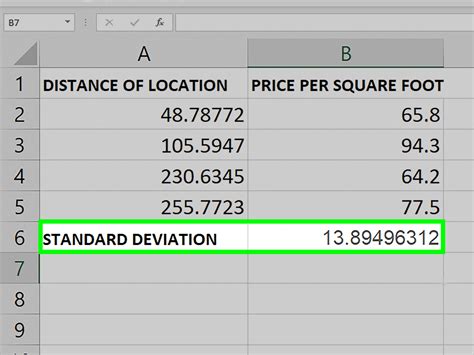 How To Calculate Standard Deviation In Excel Quick Guide