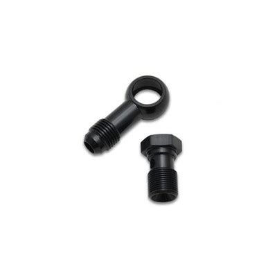 Vibrant For Single 4an 916 24 Aluminum Male Banjo Adapter Assembly Ebay