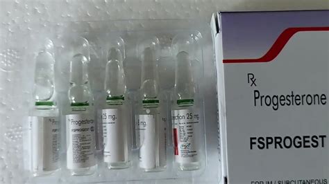 Progesterone Aq 25 Inj Packaging Size 1 Ml At 35 Piece In Surat ID 2850484830162