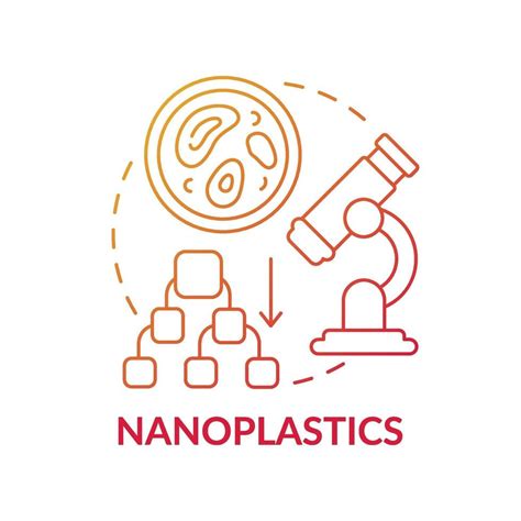 Nanoplastics Concept Icon 2206511 Vector Art At Vecteezy