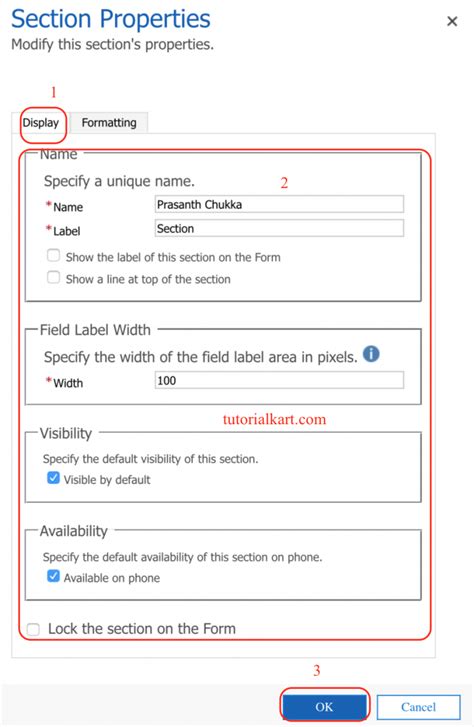 How To Create Entity Forms In Dynamics IFRAMES Sections