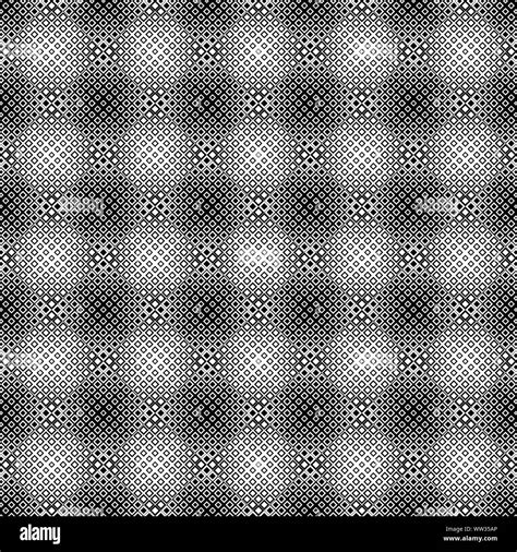 Geometrical Seamless Square Pattern Background Abstract Monochrome Vector Graphic Design From