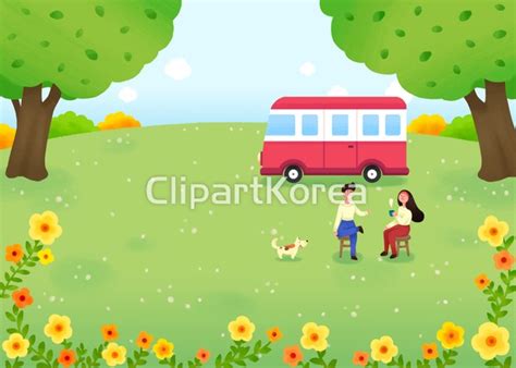 일러스트 클립아트코리아 통로이미지주