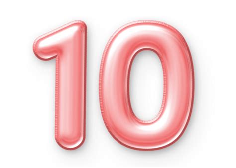 Number 10 Pngs For Free Download