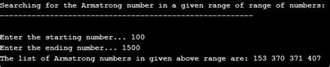 Write A C Program To Check Armstrong Number Codebun