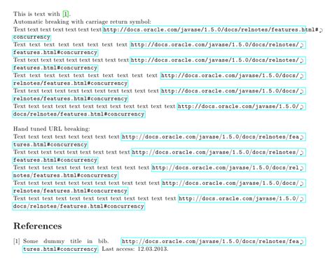 Insert Hyphenation Point In Bibtex Using Pdflatex And Hyperref Tex
