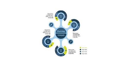 Diagram Of Business Process With Arrows PowerPoint Template Free