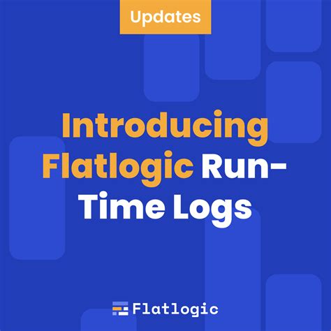 Introducing Flatlogic Run Time Logs Flatlogic Blog