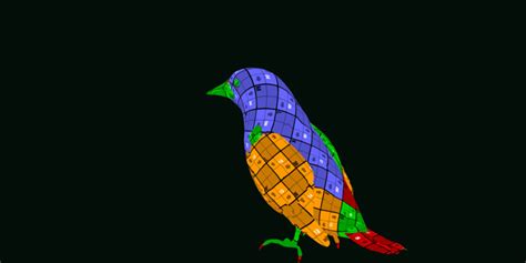 Golden Cheeked Warbler Songbird 3d Model By Nyilonelycompany