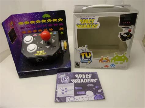Jakks Pacific Space Invaders Console De Jeu Darcade Rétro 10 Jeux Tv