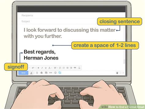 How To End A Formal Email 12 Steps With Pictures WikiHow
