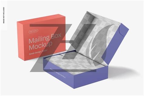 دانلود فایل لایه باز موکاپ بسته پستی دانلود رایگان فایل لایه باز، Psd، وکتور، لوگو و موکاپ