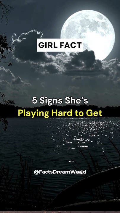 5 Signs she's playing hard to get #shorts #psychologyfacts #subscribe - YouTube