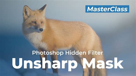 Sharpen Image Using Photoshop Hidden Feature Unsharp Mask YouTube