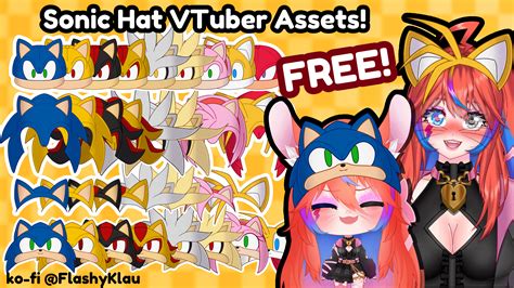 Free Sonic Vtuber Assets Rvirtualyoutubers