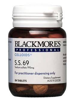 Blackmores Professional Range Vitality And Wellness Centre