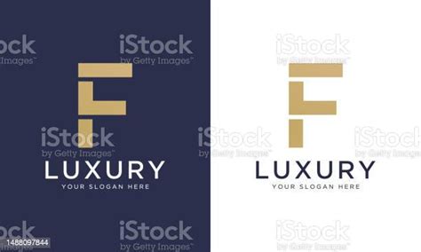 금색의 로얄 프리미엄 문자 F 로고 디자인 벡터 템플릿입니다 명품 회사 브랜딩을 위한 아름다운 로고타입 디자인 0명에 대한 스톡 벡터 아트 및 기타 이미지 Istock
