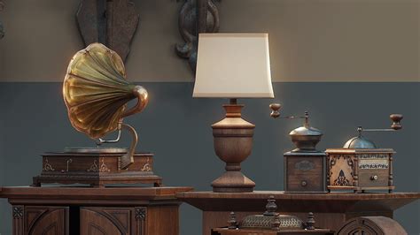 Antique Assets Pack Finished Projects Blender Artists Community