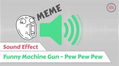 Pew Pew Pew | Funny Machine Gun Sound Effect - YouTube