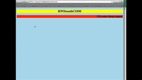 CSS Change Color Of Text YouTube